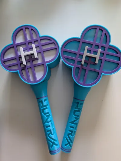 Huntr/x Light Stick – Glow Up Edition - Free 3D Print Model - MakerWorld