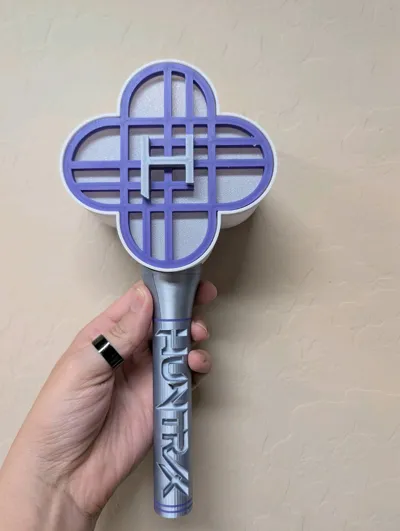 Huntr/x Light Stick – Glow Up Edition - Free 3D Print Model - MakerWorld