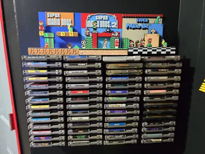 Super Mario Bros. 1 - 3 Nes Trilogy Diorama by LayeredPixels by Tomas MakerWorld: Download Free ...