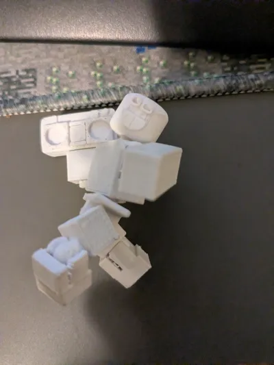 fully articulated Robloxian figure - Free 3D Print Model - MakerWorld