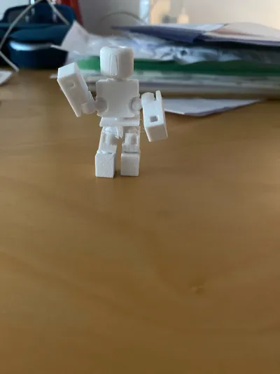 fully articulated Robloxian figure - Free 3D Print Model - MakerWorld