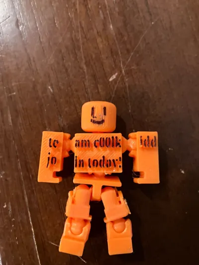 fully articulated Robloxian figure Remixed by Bcool1313 MakerWorld ...