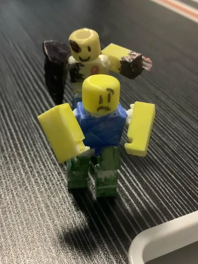 fully articulated Robloxian figure - Free 3D Print Model - MakerWorld