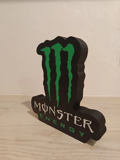 Monster Energy Drink LED BOX by Kip_3d - MakerWorld