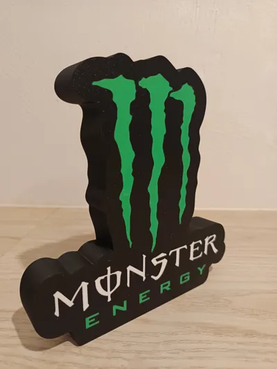 Monster Energy Drink LED BOX by Kip_3d - MakerWorld