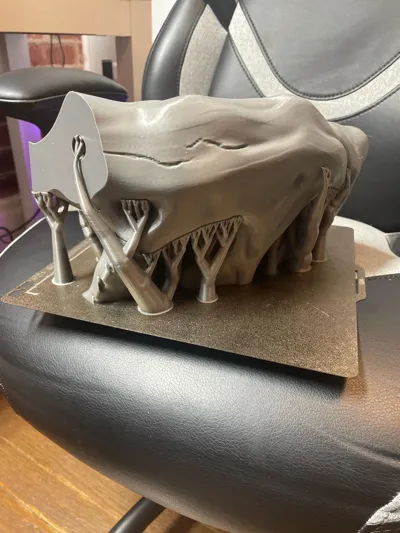 super large T-Rex skull - 600 mm - Free 3D Print Model - MakerWorld