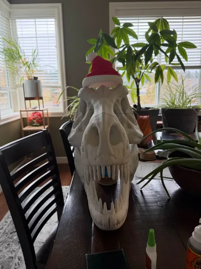 super large T-Rex skull - 600 mm - Free 3D Print Model - MakerWorld