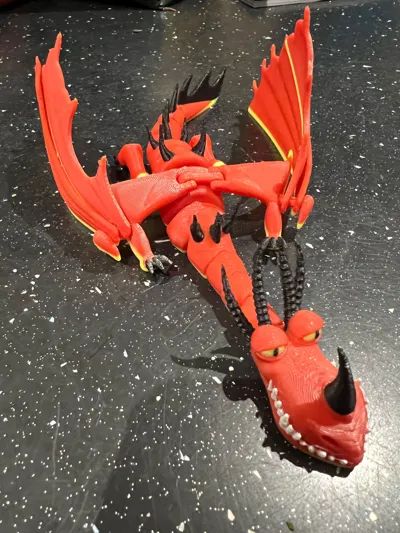 How to Train Your Dragon, Hookfang, Monstrous Nightmare, supports ...
