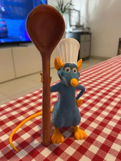 Ratatouille Remy the Chef Collectible Figurine - Free 3D Print Model ...
