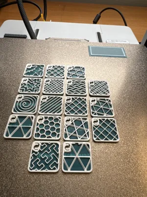 All 17 Bambu Labs Infill swatches Remixed by denhaminc411 MakerWorld ...