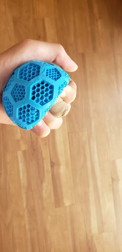 Flexi Airless TPU Ball - Free 3D Print Model - MakerWorld