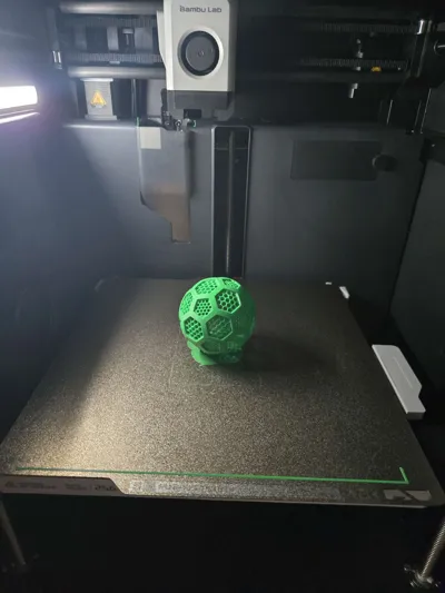 Flexi Airless TPU Ball - Free 3D Print Model - MakerWorld