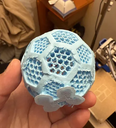 Flexi Airless TPU Ball - Free 3D Print Model - MakerWorld