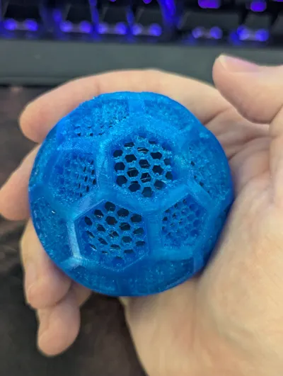 Flexi Airless TPU Ball - Free 3D Print Model - MakerWorld