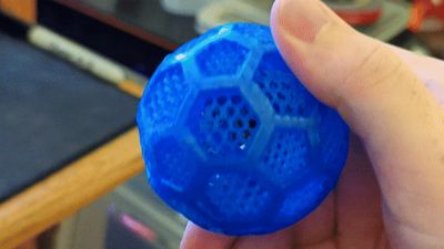 Flexi Airless TPU Ball - Free 3D Print Model - MakerWorld