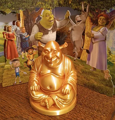Shrek Buddha by NES 3D MakerWorld: Download Free 3D Models