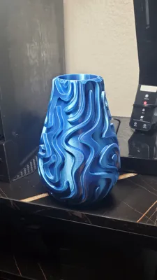 Swirl Pattern Vase by jwalker55 - MakerWorld