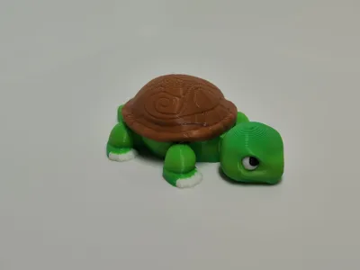 Articulated Tortoise - Turtle - Strong Joints by Art Design. 3D ...