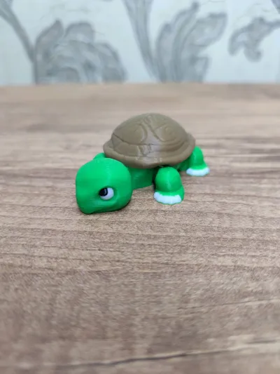 Articulated Tortoise - Turtle - Strong Joints - Free 3D Print Model ...