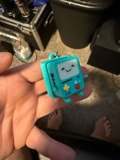 ADVENTURE TIME BMO CLICKER - FIDGET KEYCHAIN by INFINITY 3D PRINTS ...