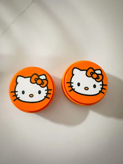 Hello Kitty Clicker - Free 3D Print Model - MakerWorld