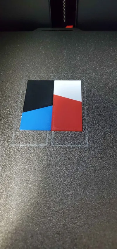 Multicolor AMS Print Test (4 Colors) - Free 3D Print Model - MakerWorld