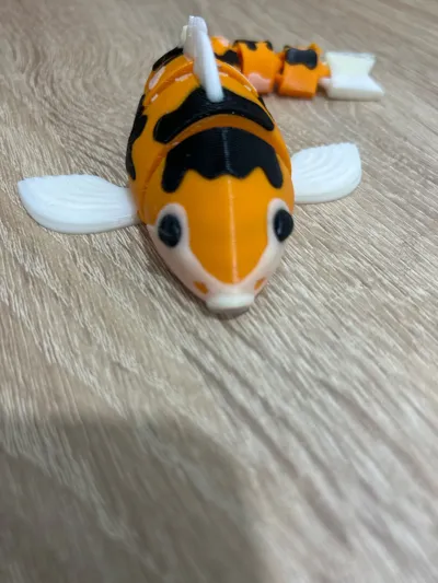 Articulated Koi Carp Fish Toy - FlexiCarp by Fleximania MakerWorld ...