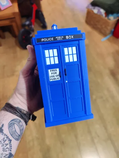 Tardis Storage Box - Free 3D Print Model - MakerWorld