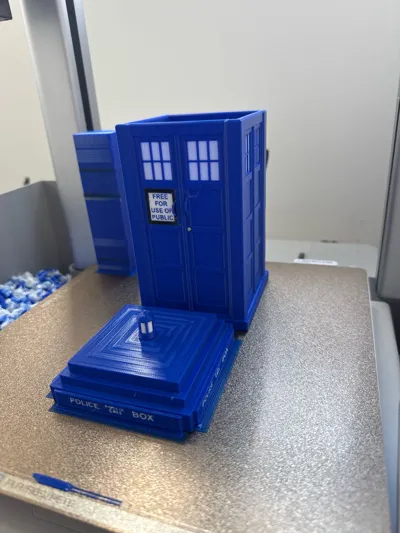 Tardis Storage Box - Free 3D Print Model - MakerWorld
