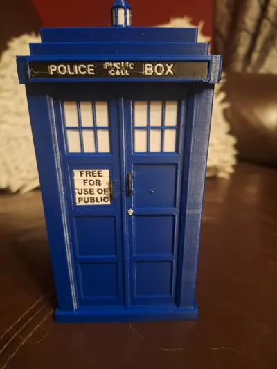 Tardis Storage Box - Free 3D Print Model - MakerWorld