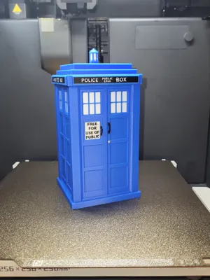 Tardis Storage Box - Free 3D Print Model - MakerWorld