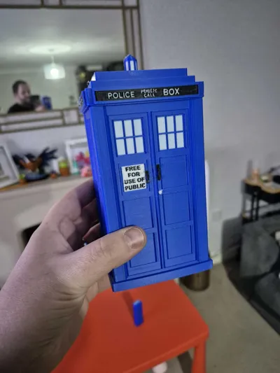 Tardis Storage Box - Free 3D Print Model - MakerWorld