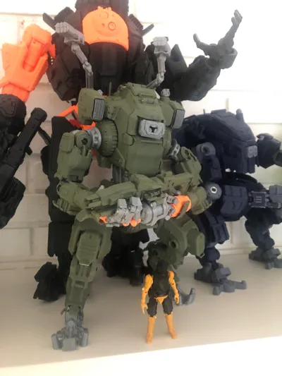 ttf2 Titanfall Vanguard-class Titan - Free 3D Print Model - MakerWorld