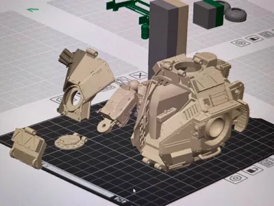 ttf2 Titanfall Vanguard-class Titan - Free 3D Print Model - MakerWorld