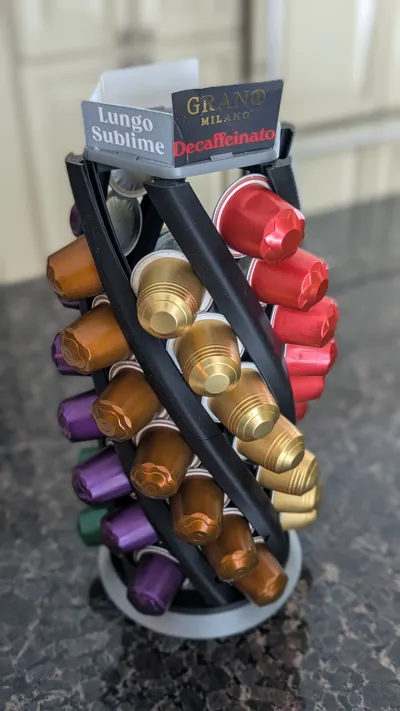 Nespresso Capsule Tower - Free 3D Print Model - MakerWorld
