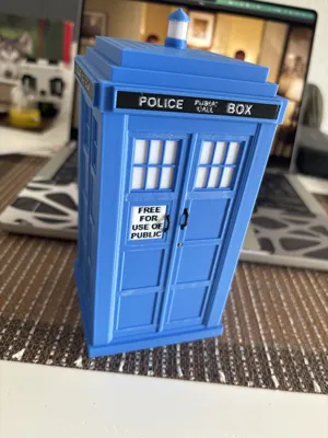 Tardis LED Lamp (Multi-Colour Print) by ByteSlinger MakerWorld ...