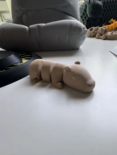 Articulated Capybara - Strong Joints - Free 3D Print Model - MakerWorld