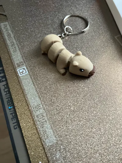 Articulated Capybara - Strong Joints - Free 3D Print Model - MakerWorld