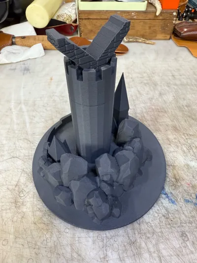 CRYSTAL DRAGON STAND - Free 3D Print Model - MakerWorld