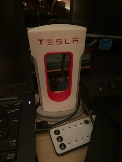 Tesla Supercharger Iphone Charger Remixed by Majkl.k88 MakerWorld ...