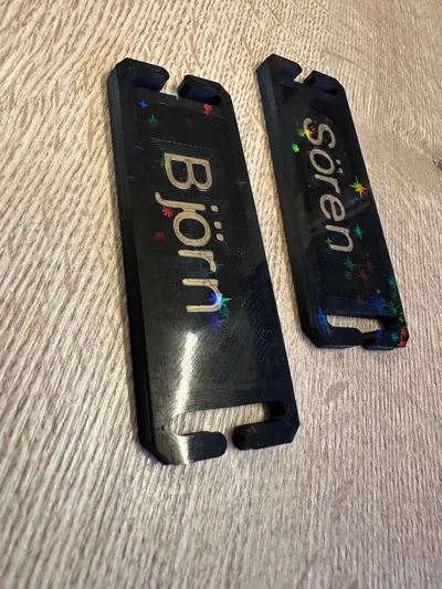 Molle Name Tags - Collection - Free 3D Print Model - MakerWorld