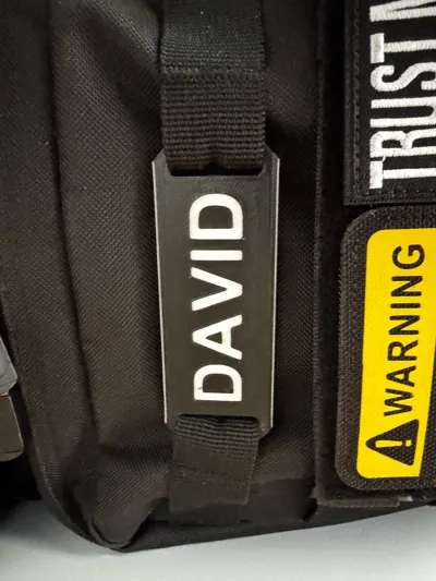 Molle Name Tags - Collection - Free 3D Print Model - MakerWorld