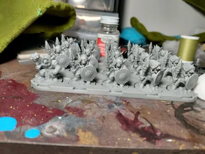 Fast 5 Goblin Supportless Miniature Pack. by Nozzleborn Foundry ...