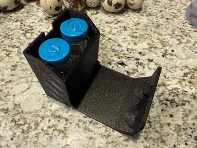 10ml Bottle Snap Box – Print-in-Place - Free 3D Print Model - MakerWorld