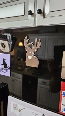 Deer Hunting Buck Magnet by H & R 3D - MakerWorld