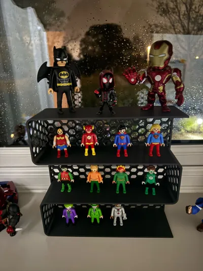 Figurine Display Shelf Stand - Free 3D Print Model - MakerWorld