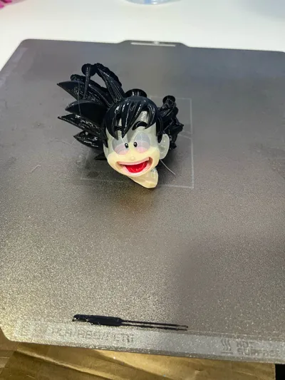 Flying Goku - Multicolor - Magnetic Levitation by 3DXAV MakerWorld: Download Free 3D Models