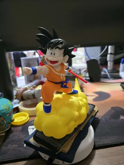 Flying Goku - Multicolor - Magnetic Levitation - Free 3D Print Model ...