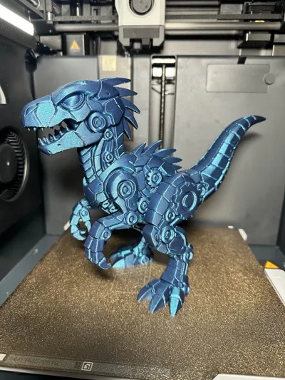 Mecha Raptor - Free 3D Print Model - MakerWorld