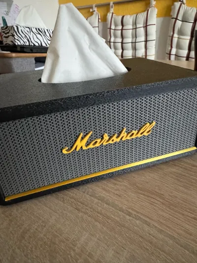 Marshall Amp Tissue Box - Free 3D Print Model - MakerWorld